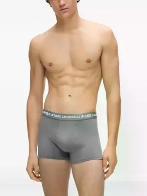 Karl Lagerfeld Logo Boxers - Grey
