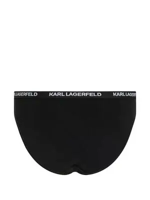 Karl Lagerfeld Logo-waistband Briefs