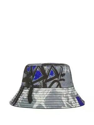 Karl Lagerfeld Reversible Graffiti Bucket Hat