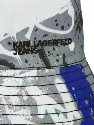 Karl Lagerfeld Reversible Graffiti Bucket Hat