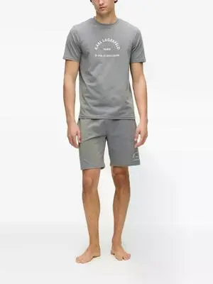 Karl Lagerfeld Logo-print Pajamas