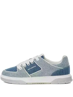Karl Lagerfeld Kourtney Denim Panelled Sneakers