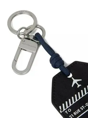Karl Lagerfeld Luggage Tag Keychain