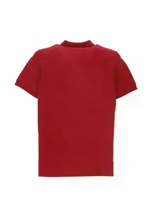 FAY Logo-embroidered Polo Shirt - Red