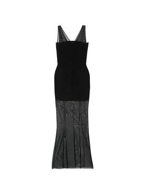 NENSI DOJAKA Sleeveless Maxi Dress With Flared Hem