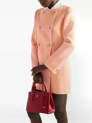 Prada Galleria Small Patent Saffiano Leather Bag