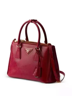 Prada Galleria Small Patent Saffiano Leather Bag