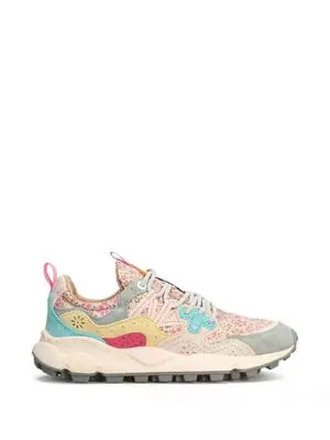 Flower Mountain Floral Sneakers For Women