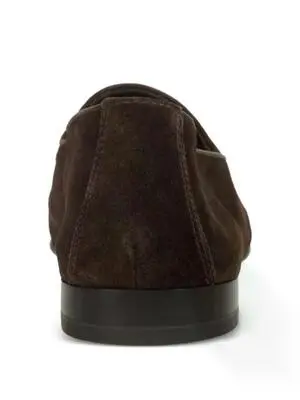 DOUCAL'S Suede Loafers With Tassel Detail