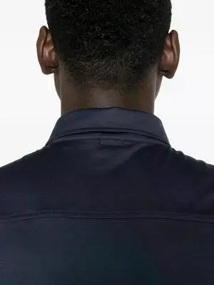Zegna Short-sleeve Polo Shirt - Blue