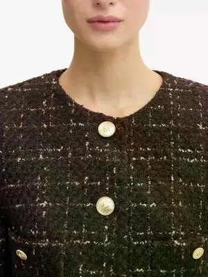 Miss Sixty Gold-tone Buttons Tweed Jacket