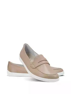 BE LENKA Leather Penny Loafers
