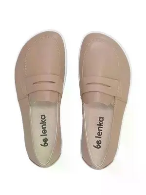 BE LENKA Leather Penny Loafers