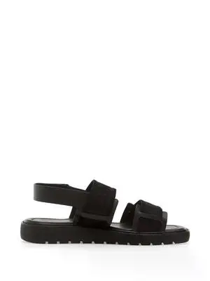 Calvin Klein Touch-strap Sandals - Black