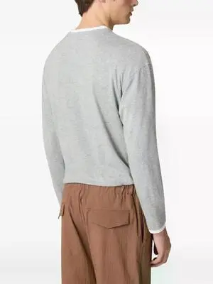 LARDINI Cotton Long-sleeve T-shirt