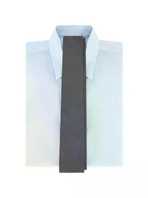 LARDINI Micro-dot Silk Neck Tie