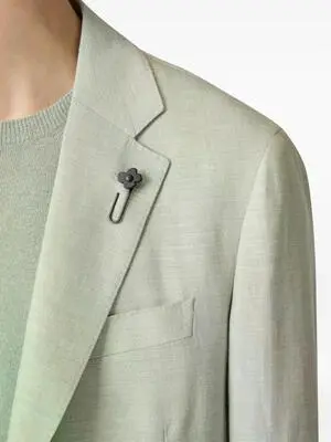LARDINI Single-breasted Patch-pocket Blazer