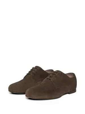 LARDINI Suede Derby Shoes