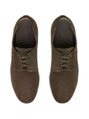 LARDINI Suede Derby Shoes