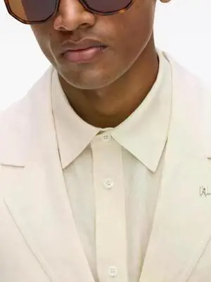 Karl Lagerfeld Buttoned Pocket Blazer