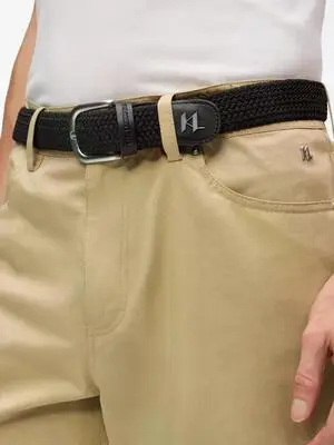 Karl Lagerfeld Monogram Logo-plaque Belt
