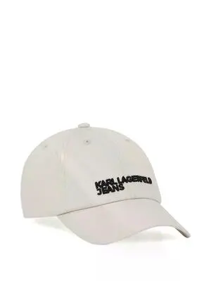 Karl Lagerfeld Logo Baseball Cap - Neutrals