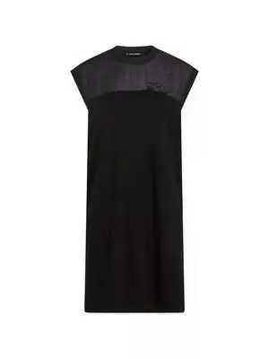 Karl Lagerfeld Signature T-shirt Dress - Black