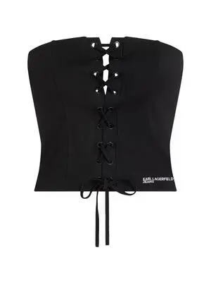 Karl Lagerfeld Office Wear Performance Tops For Women