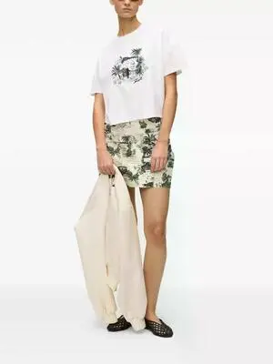 Karl Lagerfeld Mini Skirt With Printed Design