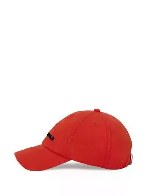 Karl Lagerfeld Logo Baseball Cap - Red
