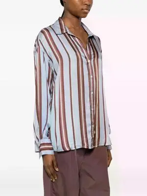 DIEGA Striped Long Sleeve Shirt