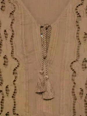 Seventy Broderie Anglaise Tiered Midi Dress