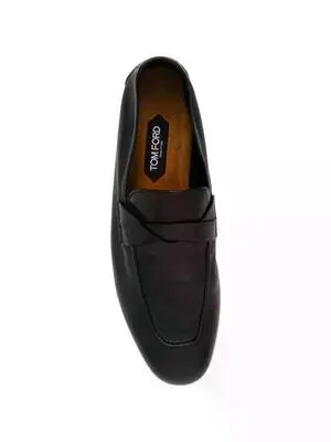 TOM FORD Gigi Twisted Loafers - Black