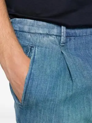 Incotex Pleated Detail Jeans