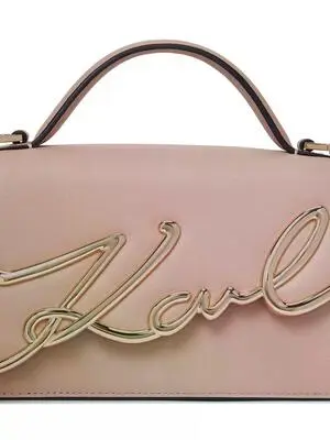 Karl Lagerfeld Small K/signature Crossbody Bag - Pink