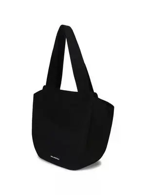 Karl Lagerfeld Signature Ruffled-logo Tote Bag