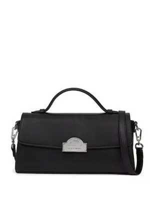 Karl Lagerfeld Silver Tone Cross Body Bags