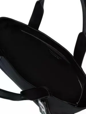 Karl Lagerfeld Ikon Tote Bag With Logo Plaque