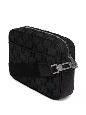 Karl Lagerfeld Monogram Jacquard Messenger Bag