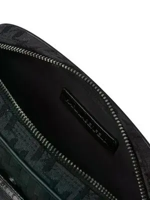 Karl Lagerfeld Monogram Jacquard Messenger Bag