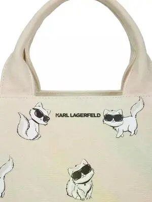 Karl Lagerfeld Medium Ikon Choupette Tote Bag