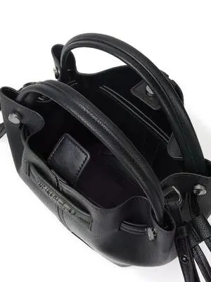 Karl Lagerfeld K/pierced Bucket Bag - Black