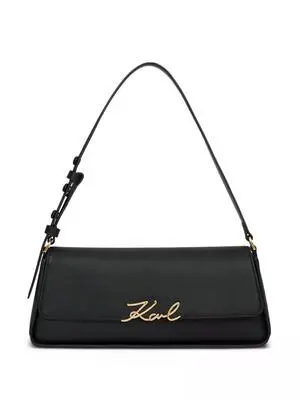 Karl Lagerfeld K/signature Shoulder Bag - Black