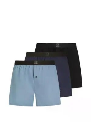Karl Lagerfeld Ikon Woven Boxers - Blue