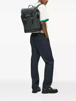 Karl Lagerfeld Ikon Monogrammed Backpack