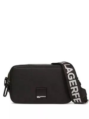 Karl Lagerfeld Silver Tone Belt Bags For Women