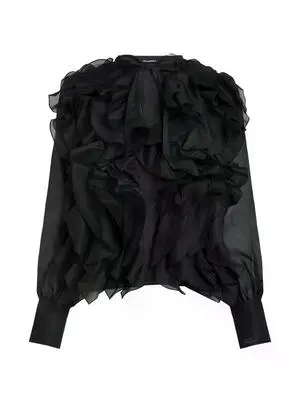Karl Lagerfeld Ruffle Blouses