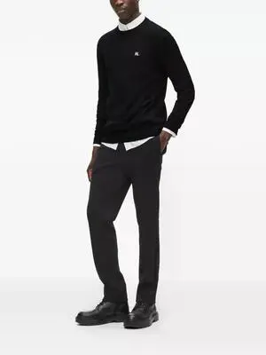 Karl Lagerfeld Merino Wool Crew Neck Sweater