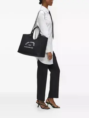 Karl Lagerfeld Rue St-guillaume Chain-strap Tote Bag
