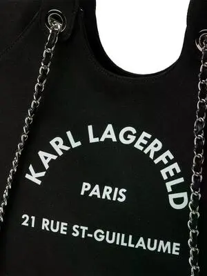Karl Lagerfeld Rue St-guillaume Chain-strap Tote Bag